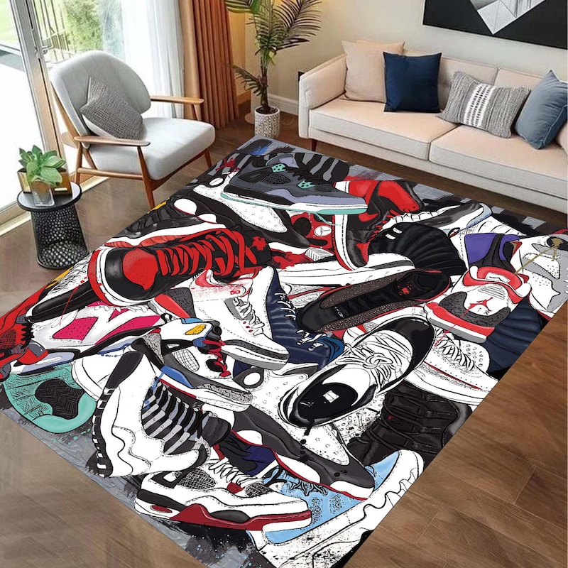 Nike Rug for Bedroom - Etsy