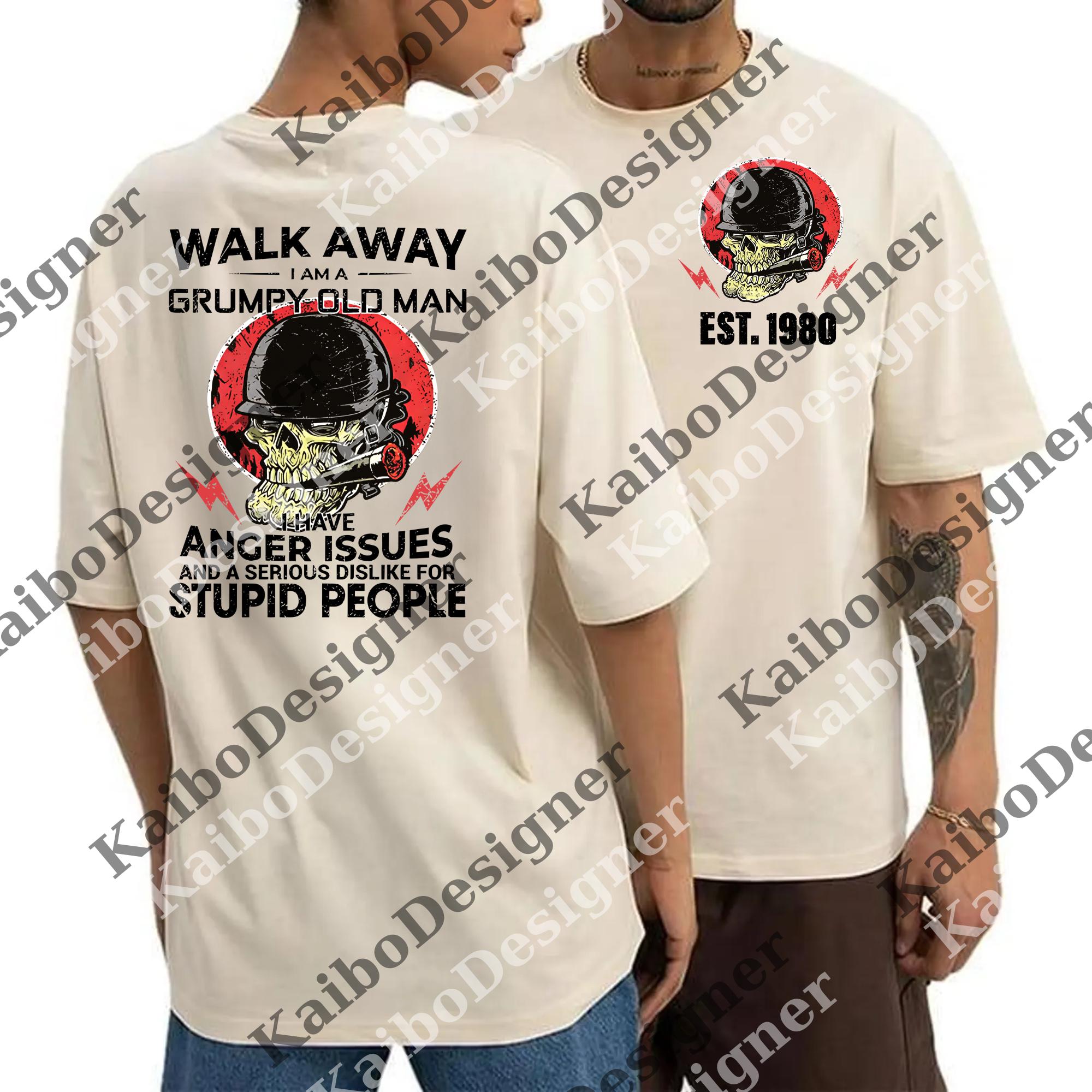 Personalized I Am Grumpy Old Man Generation X Png, Gen X Walk Away Png ...