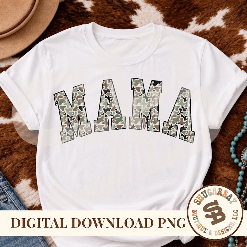 Camo Mama Design, Camouflage Mama, Duck Camo Mama, Vintage Camo Mama ...
