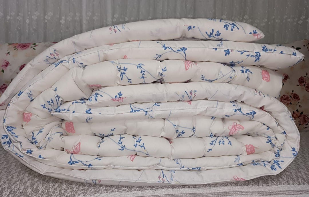 Wool Quilt in 9 Different Patterns-organic Wool Comforter-american and ...