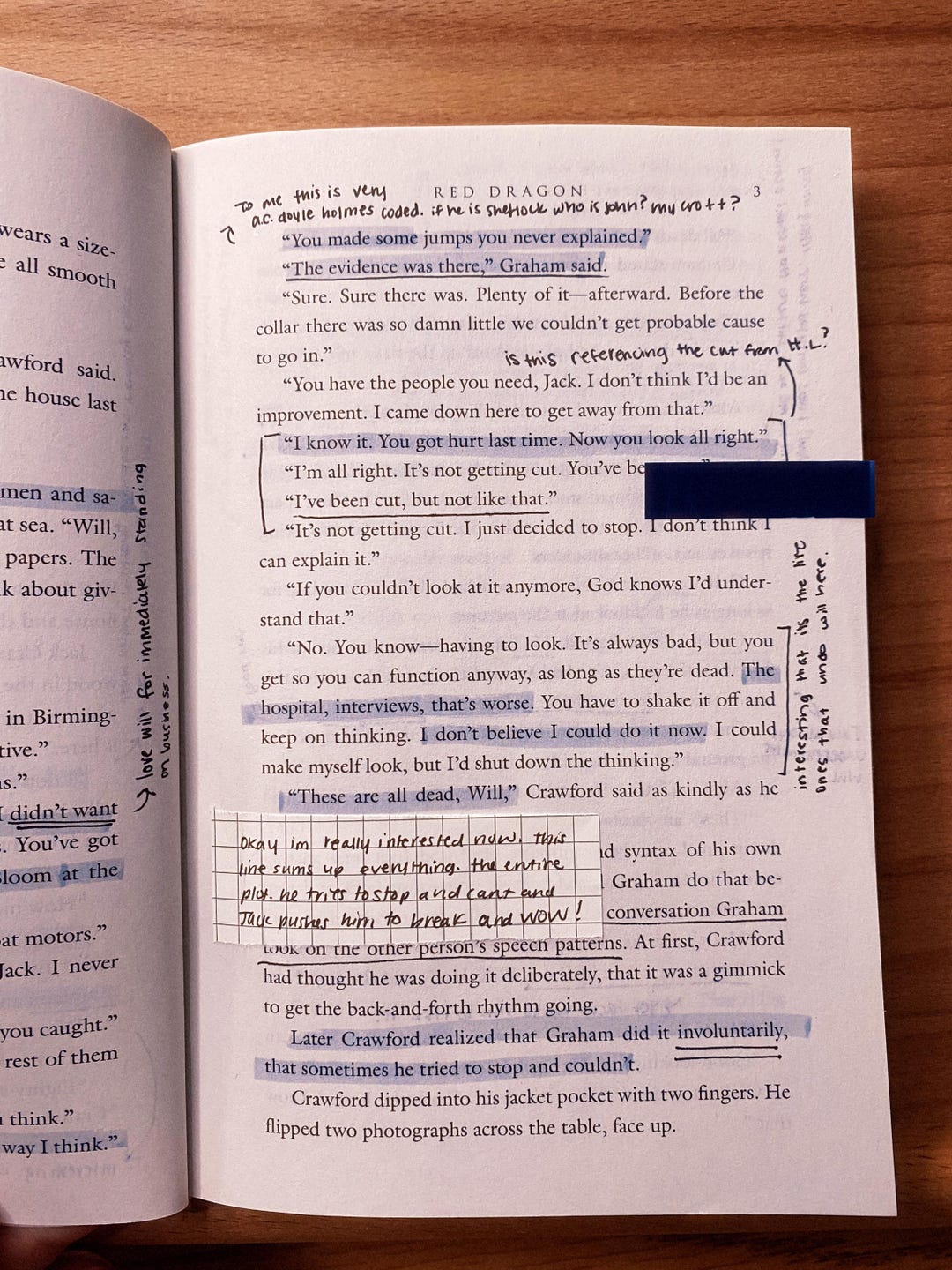 Annotated Books Handwritten, Annotated Classic Novels With Tabs, Colors, Highlights & Doodles ...