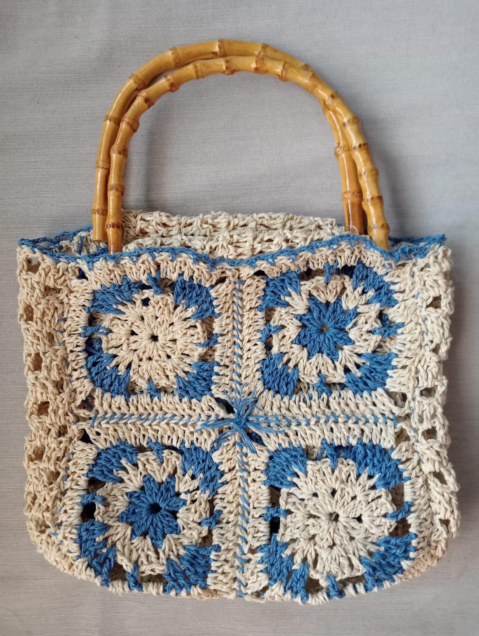 Paper Yarn Crochet Bag Pattern | Easy Summer Tote, Beginner DIY (PDF ...