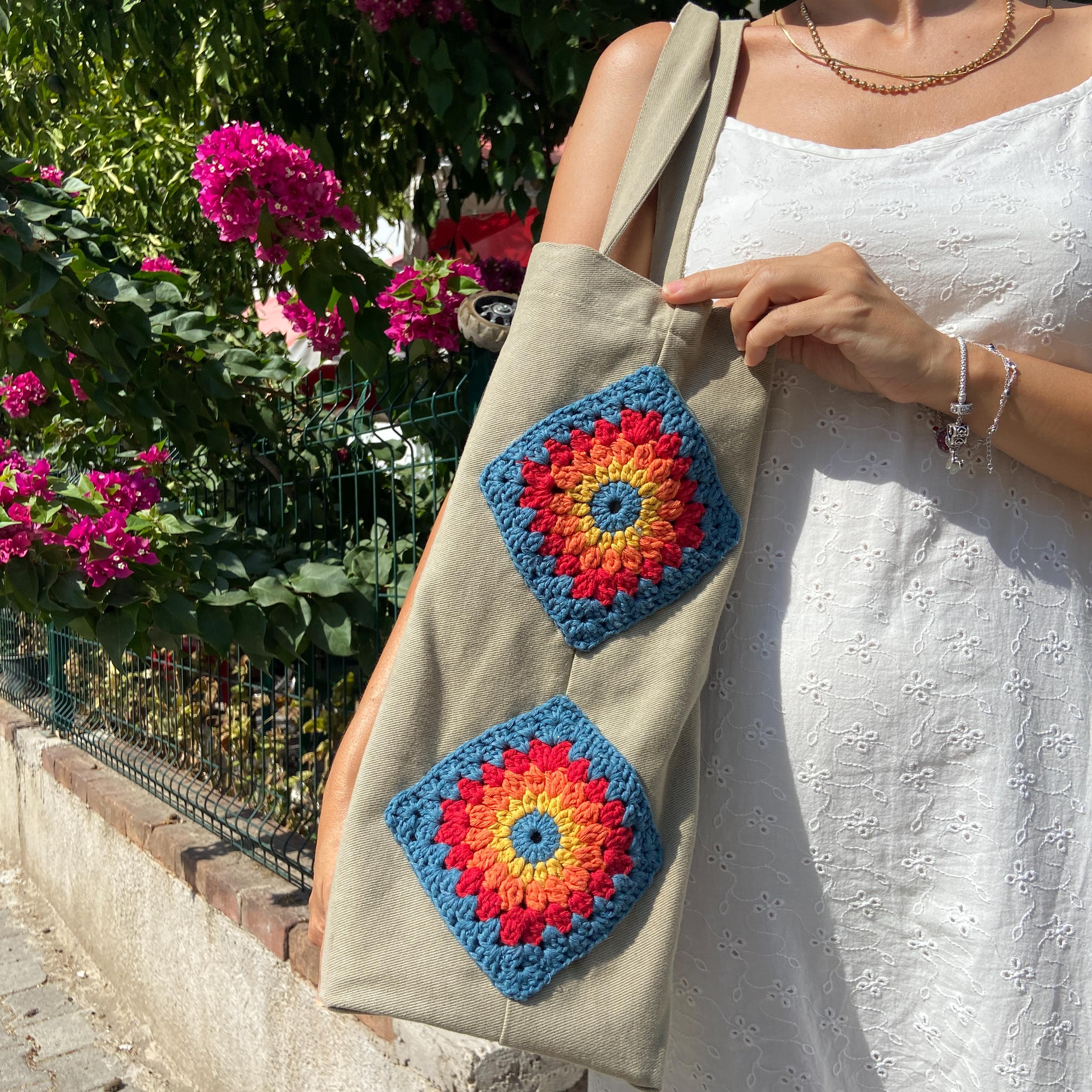 Simple Granny Square Crochet Pattern: Beginner Tutorial (PDF Pattern) - Etsy