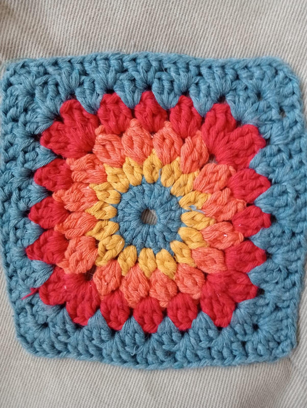 Simple Granny Square Crochet Pattern: Beginner Tutorial (PDF Pattern) - Etsy