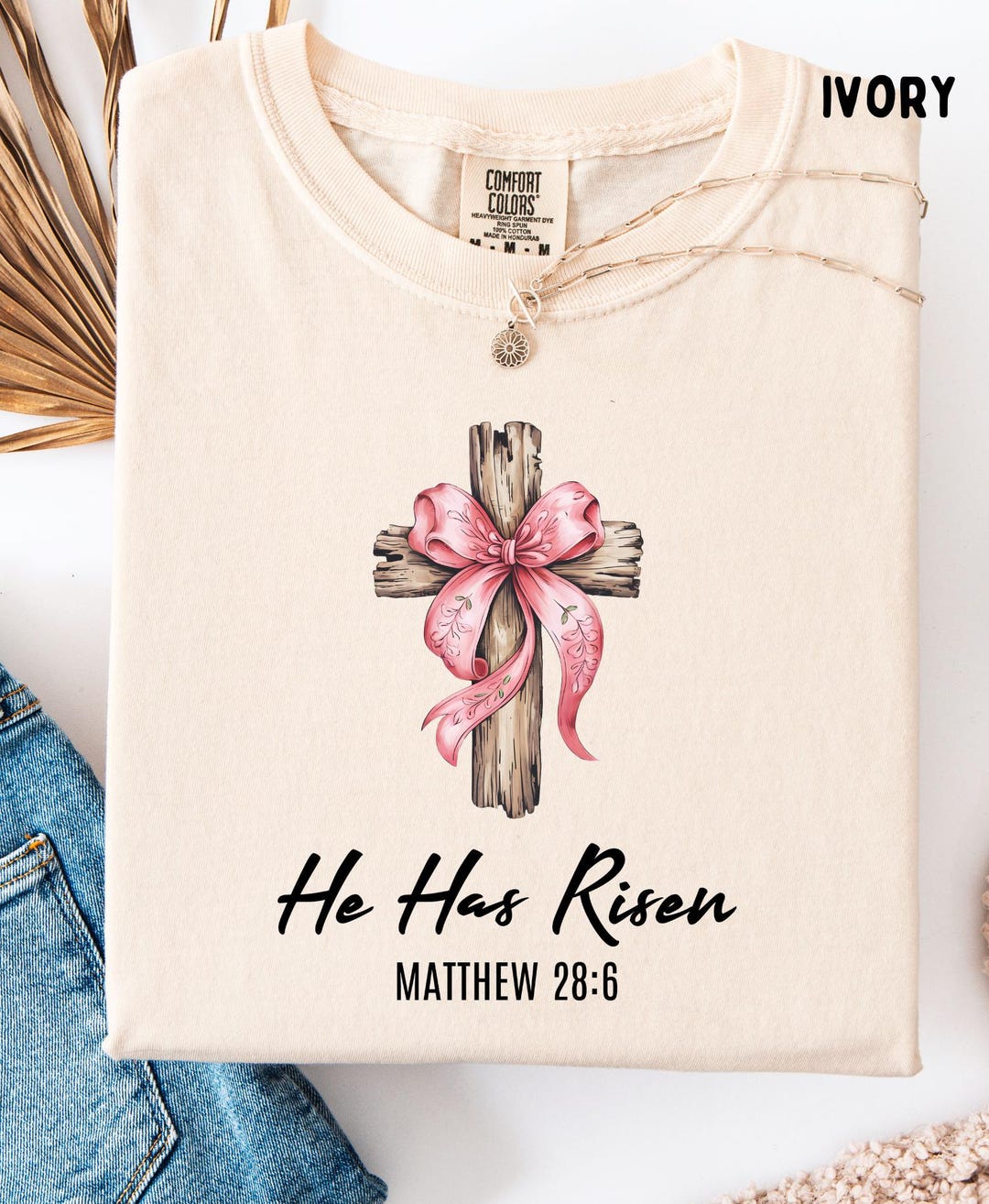 He Has Risen Christian Easter T-shirt, Happy Easter Tee, Easter Bunny T ...