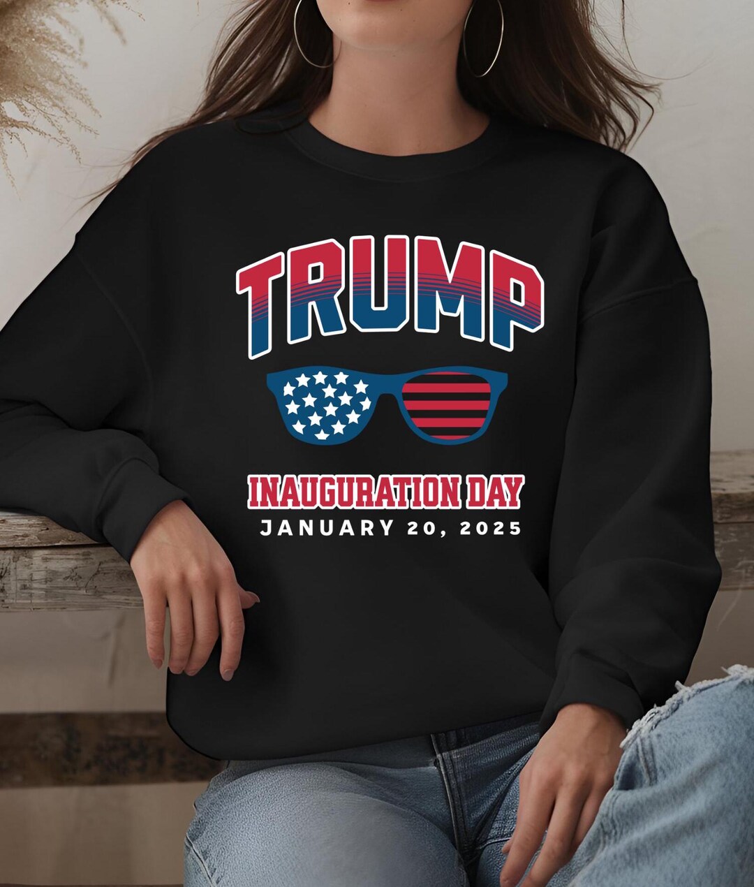 Trump 2025 Inauguration Celebratory Sweatshirt, Political Election ...