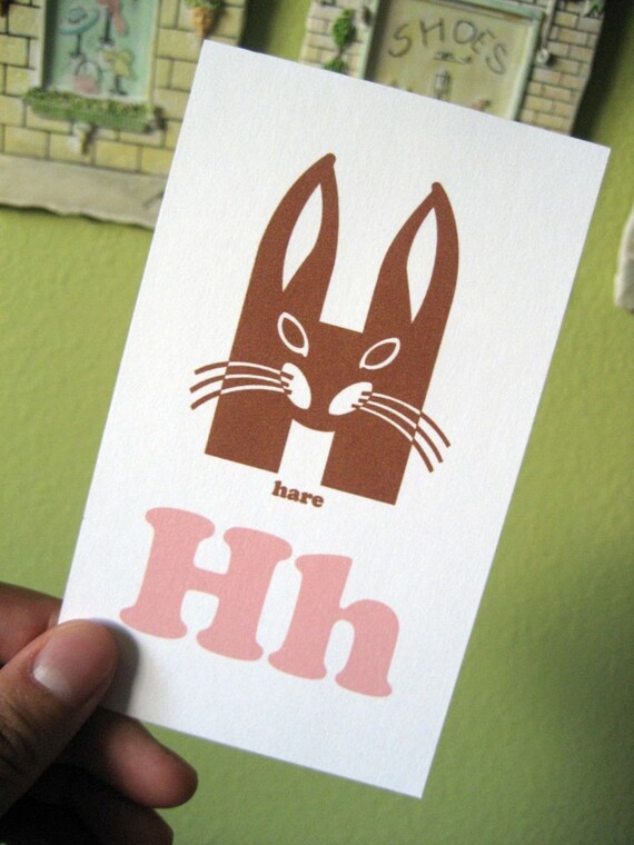 Girls' Animal Alphabet Flash Cards 3x5 Printable PDF - Etsy