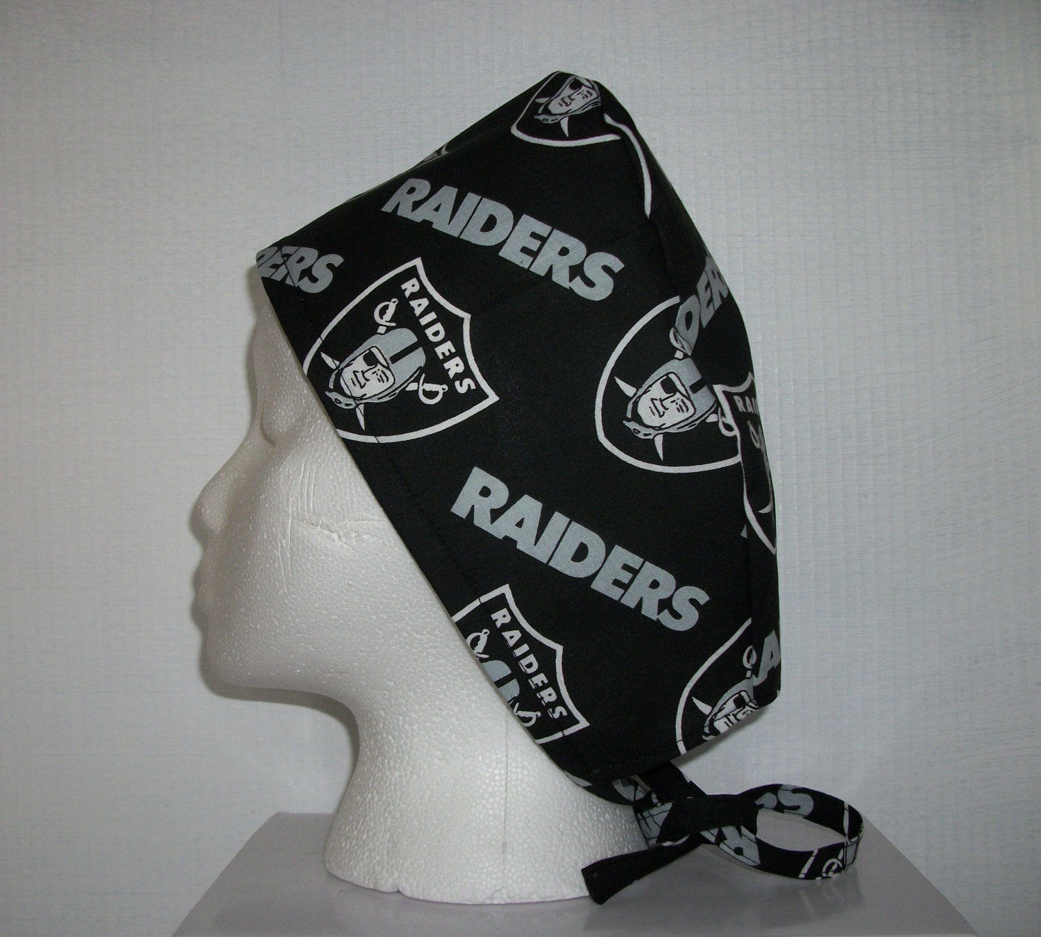 Mens Surgical Scrub Hat Handmade in the USA Oakland Raiders | Etsy