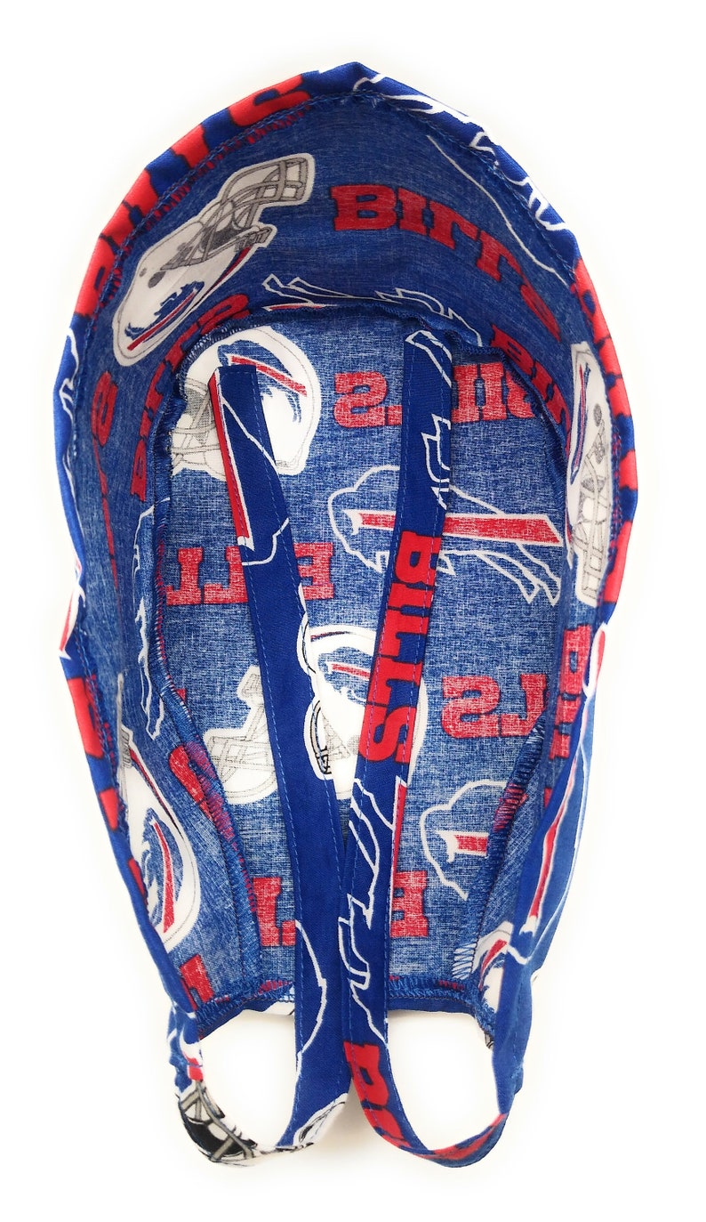 Mens Surgical Scrub Hat Handmade in the USA Buffalo Bills - Etsy