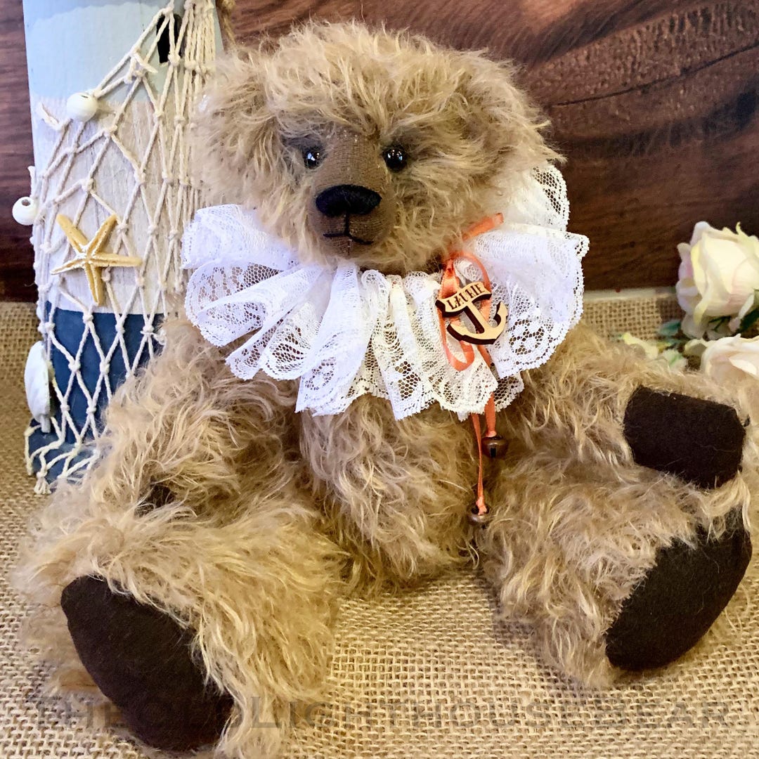 Jointed Mohair Bear, Laurie, Artist Teddy Bear, OOAK Bear, Collectible ...