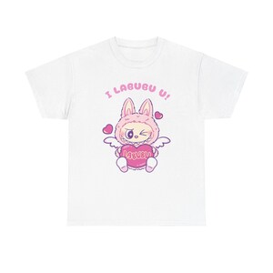 Labubu "i LABUBU U" Lovers Tee | the Monsters - Etsy
