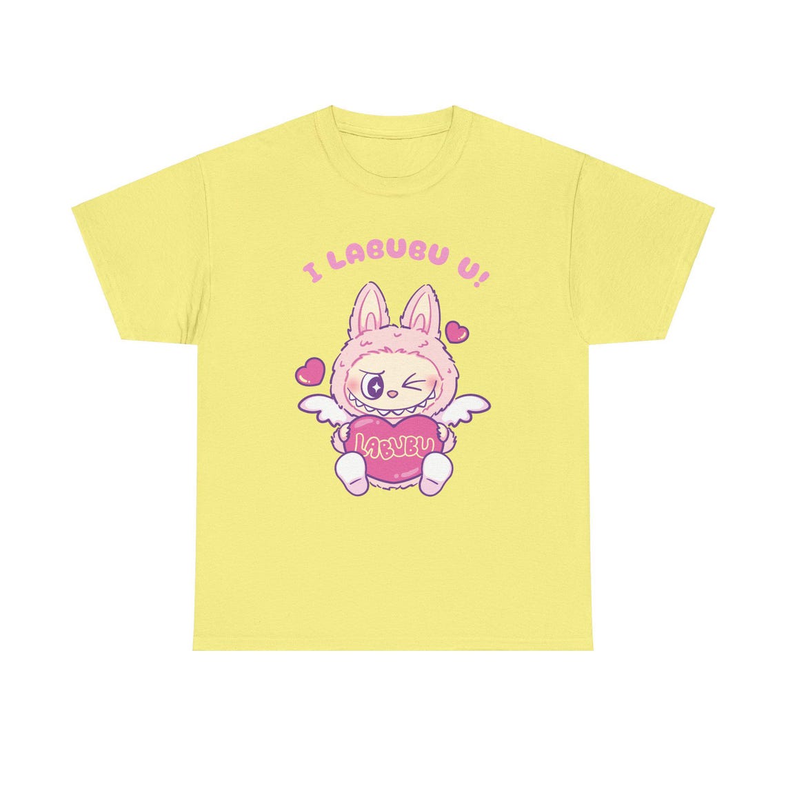 Labubu "i LABUBU U" Lovers Tee | the Monsters - Etsy