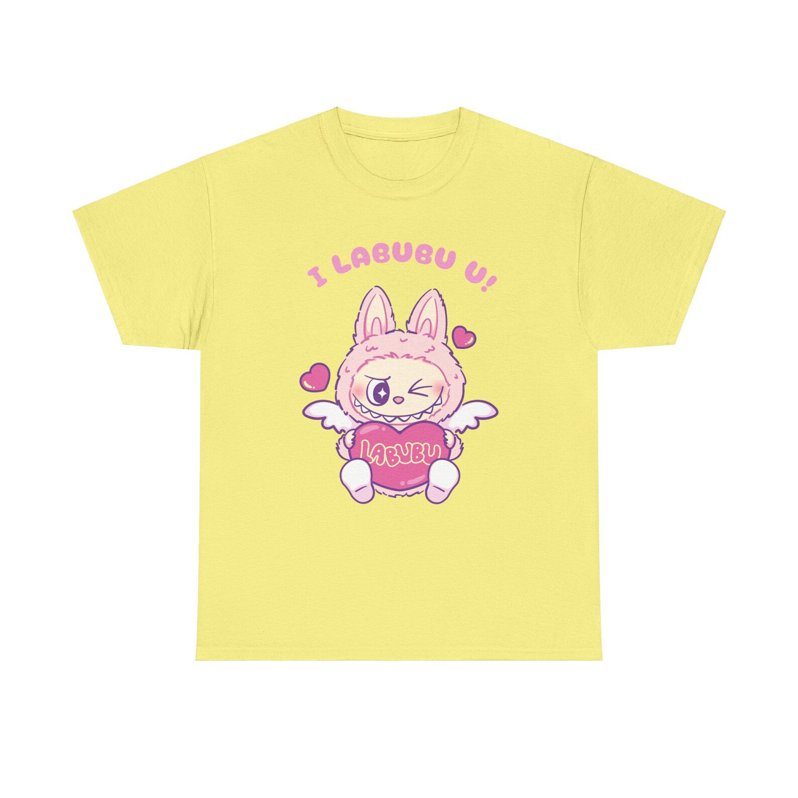 Labubu "i LABUBU U" Lovers Tee | the Monsters - Etsy
