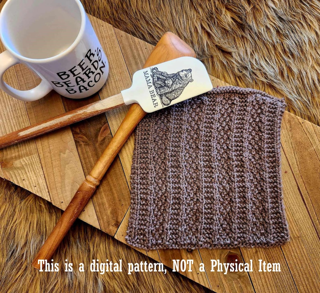 Seeded Rib Cloth Knitting Pattern, Washcloth, Dishcloth - Etsy