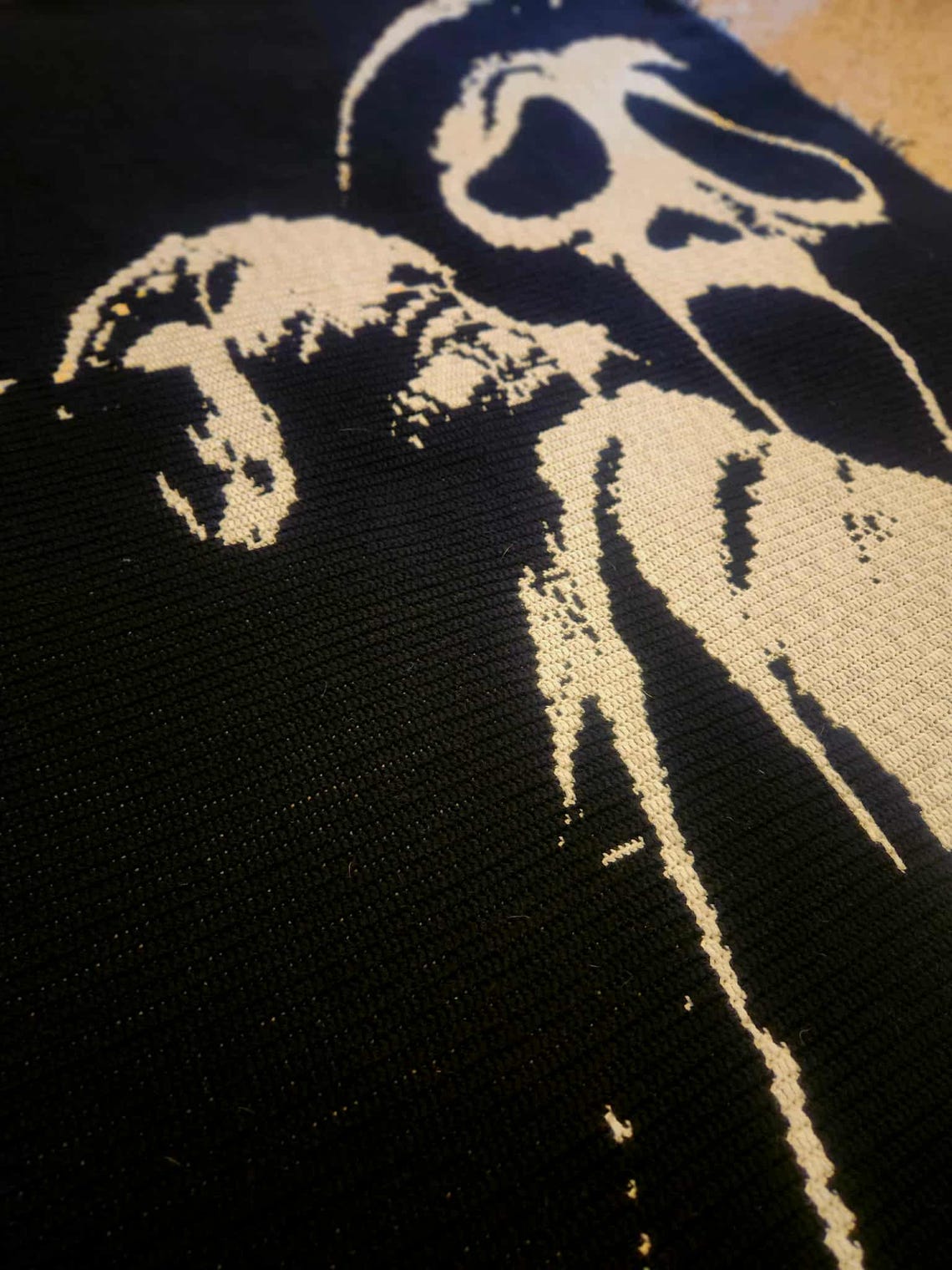 Ghostface – Scream - Mosaic Crochet Blanket / Throw Pattern - Etsy