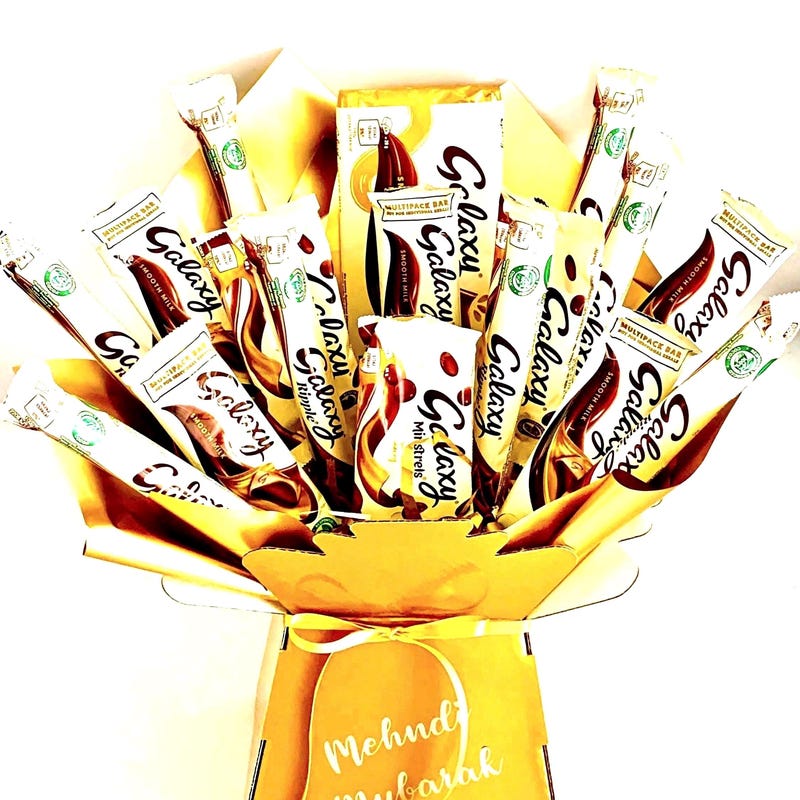 Galaxy Chocolate Bouquet - Etsy UK