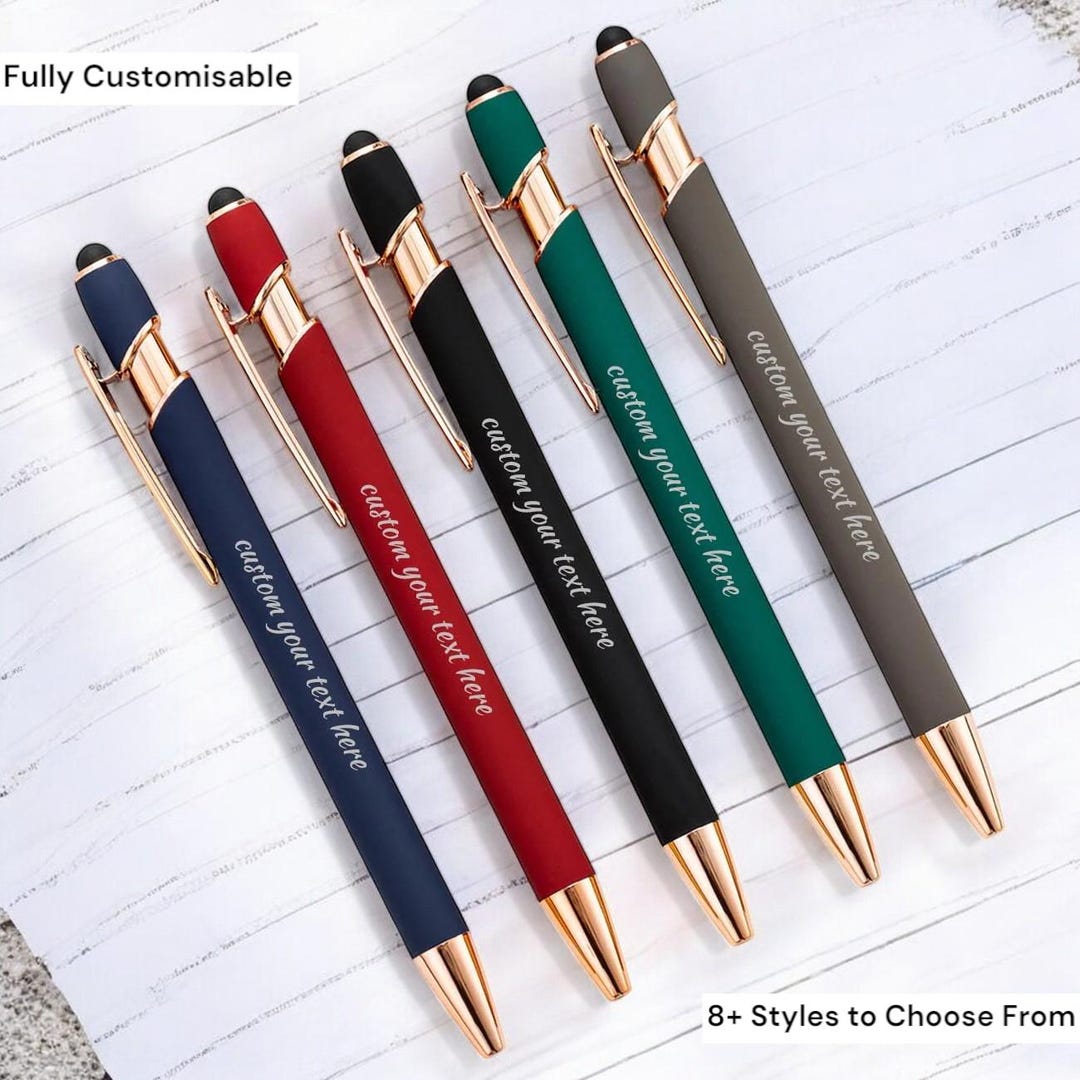 Custom Pens Bulk,engraved Custom Pen,party Gifts,bridesmaid Gift Idea ...