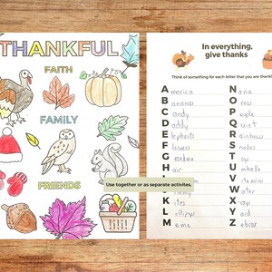 Thanksgiving Day Craft | Children's Gratitude Activity | Thanksgiving ...