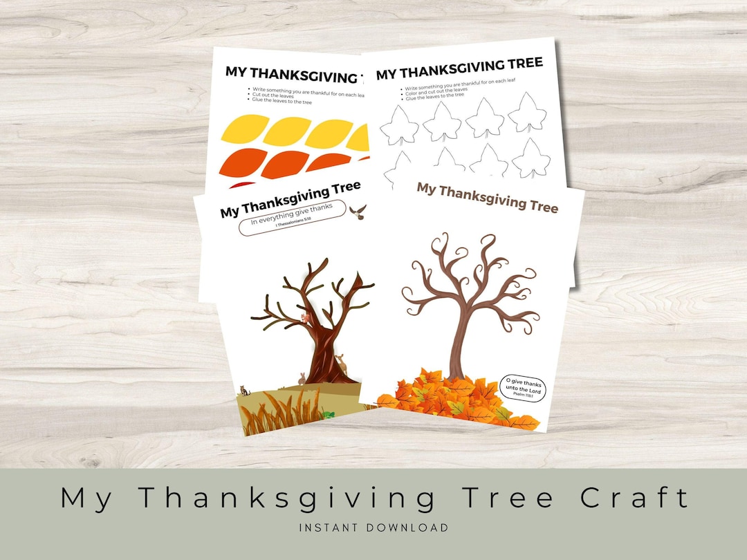 Thanksgiving Day Craft for Children | Printable Thanksgiving Craft ...