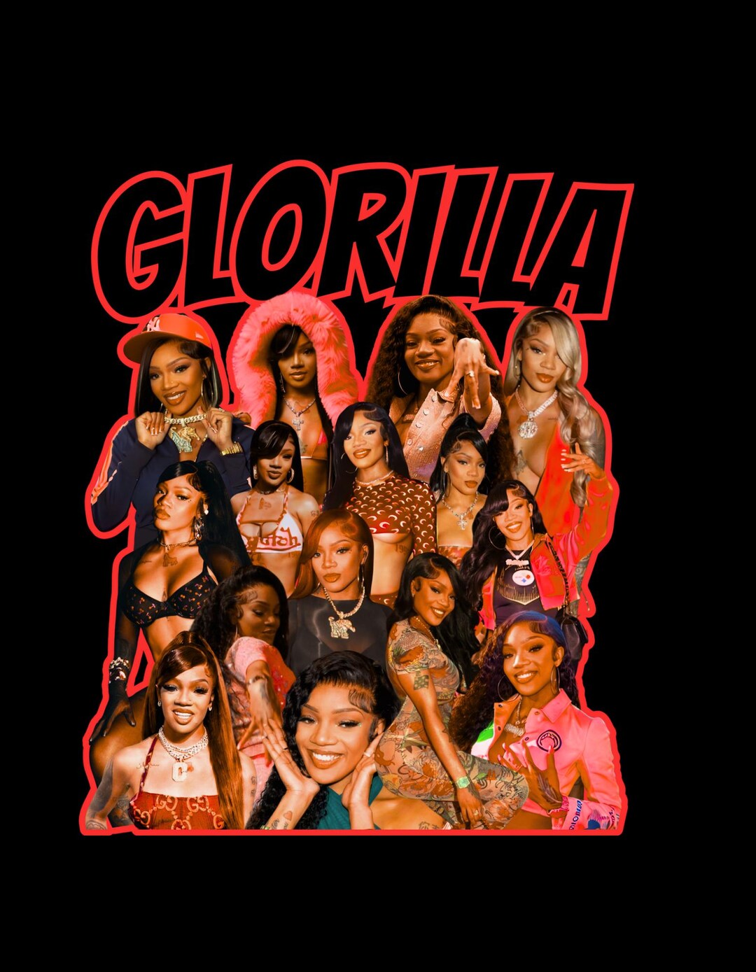 Glorilla PNG File - Etsy