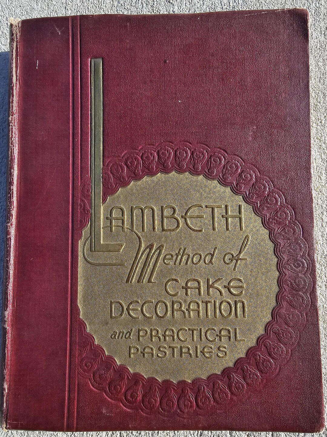 RARE Cookbook "lambeth Method of Cake Decoration and Practical Pastries ...