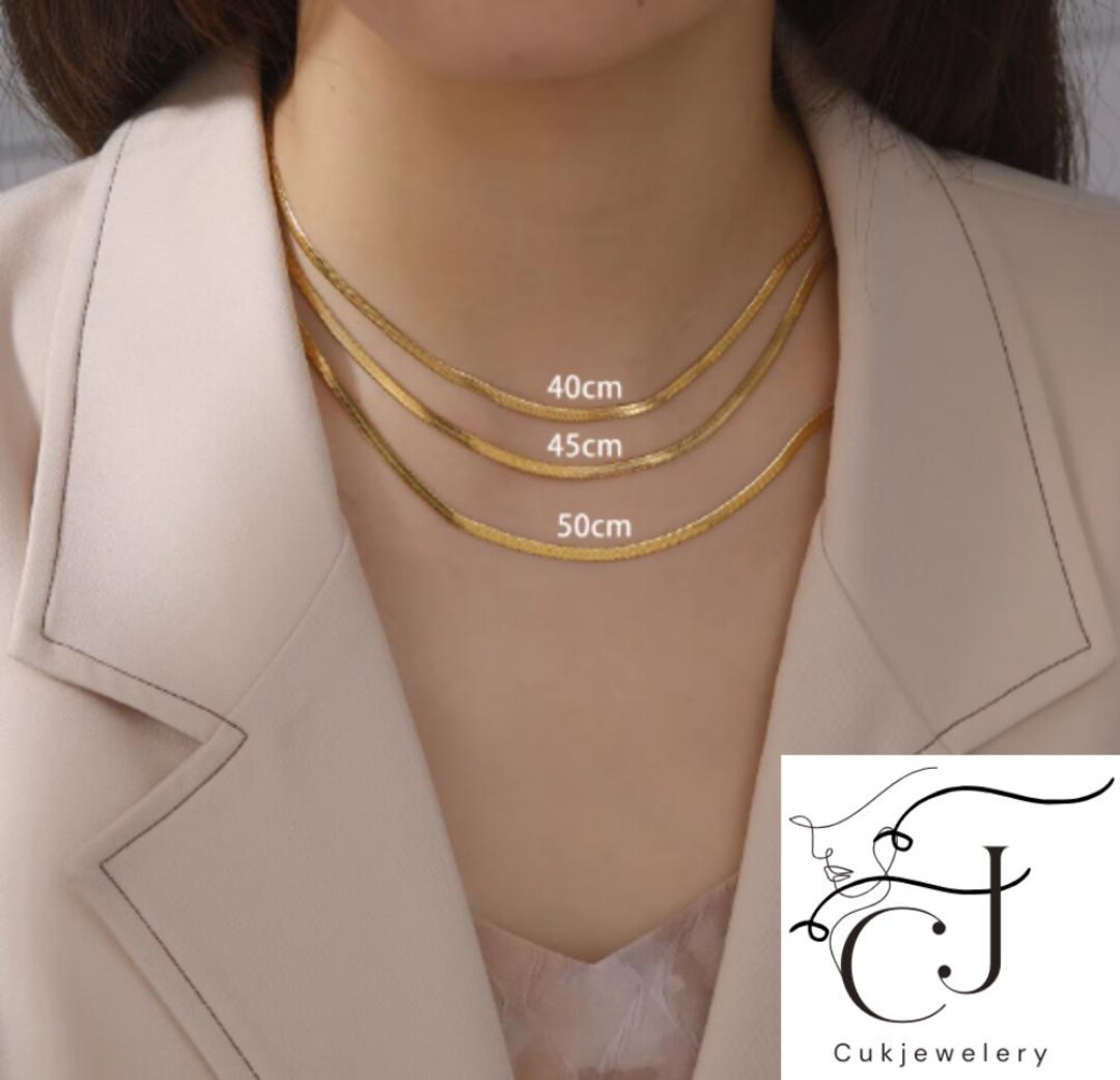 Skyrim Stainless Steel Snake Chain Necklace for Women Men Gold Color ...