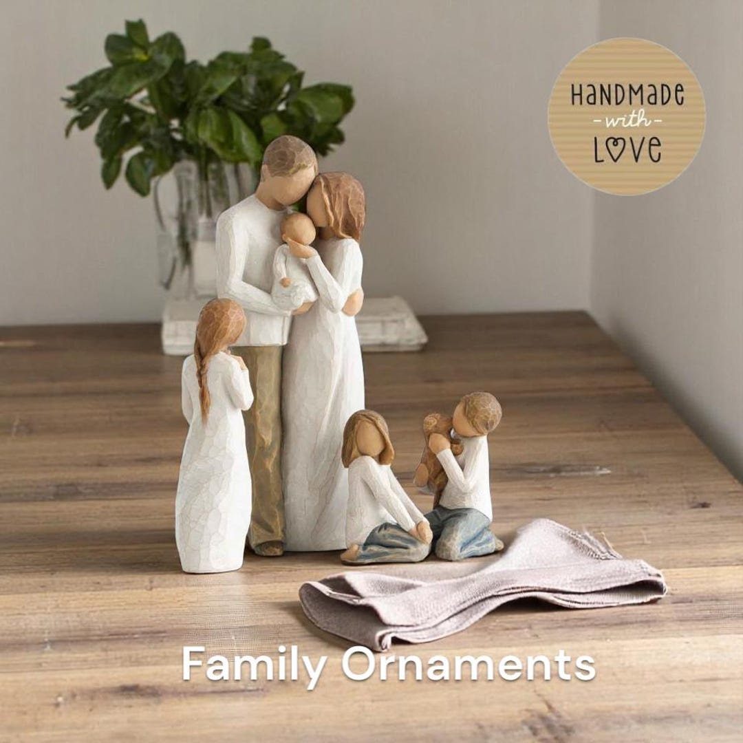 Resin Family Figurine | Modern Home Decor, Wedding Gift - Etsy