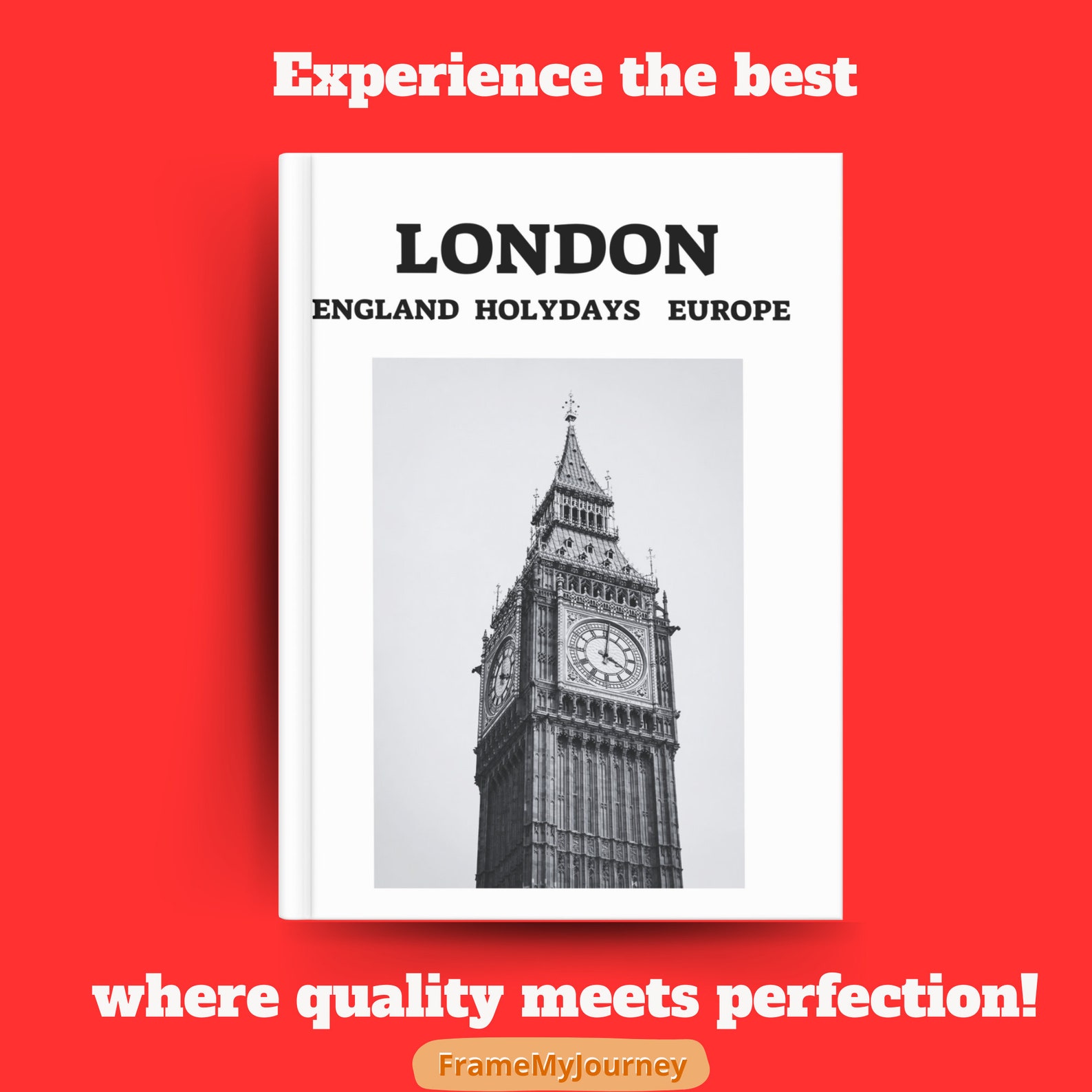 London Travel Digital Book - Travel Album Book Cover Set & Map ...