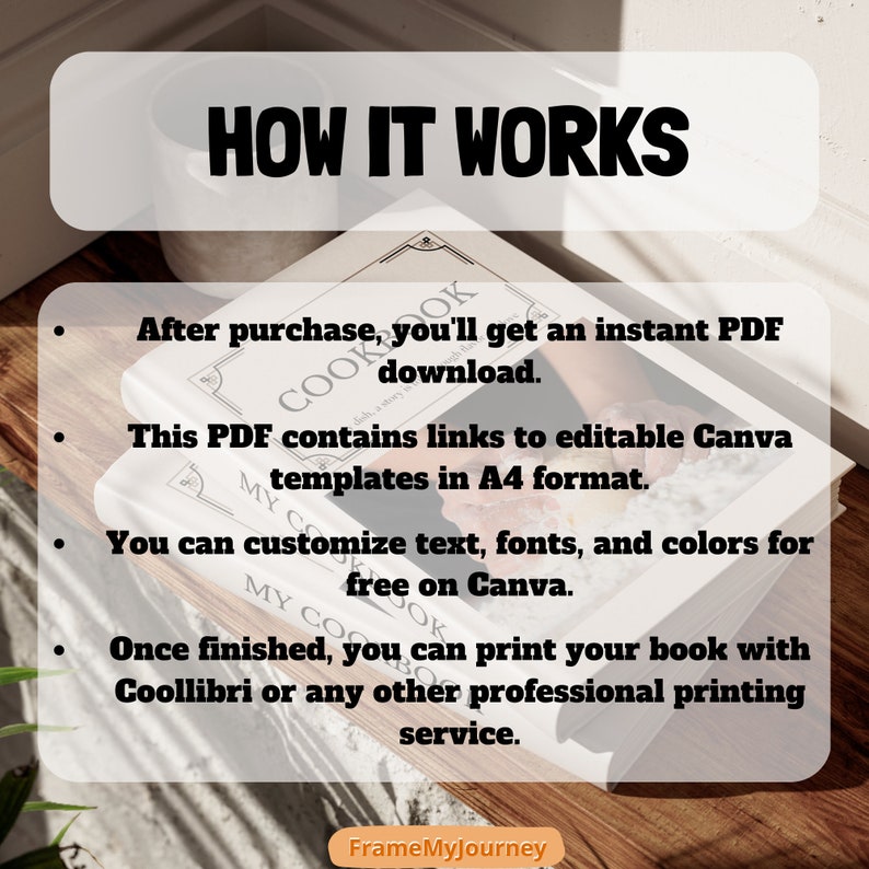 Magical Family Recipe Book Template - 27 Pages of Customizable Cookbook ...
