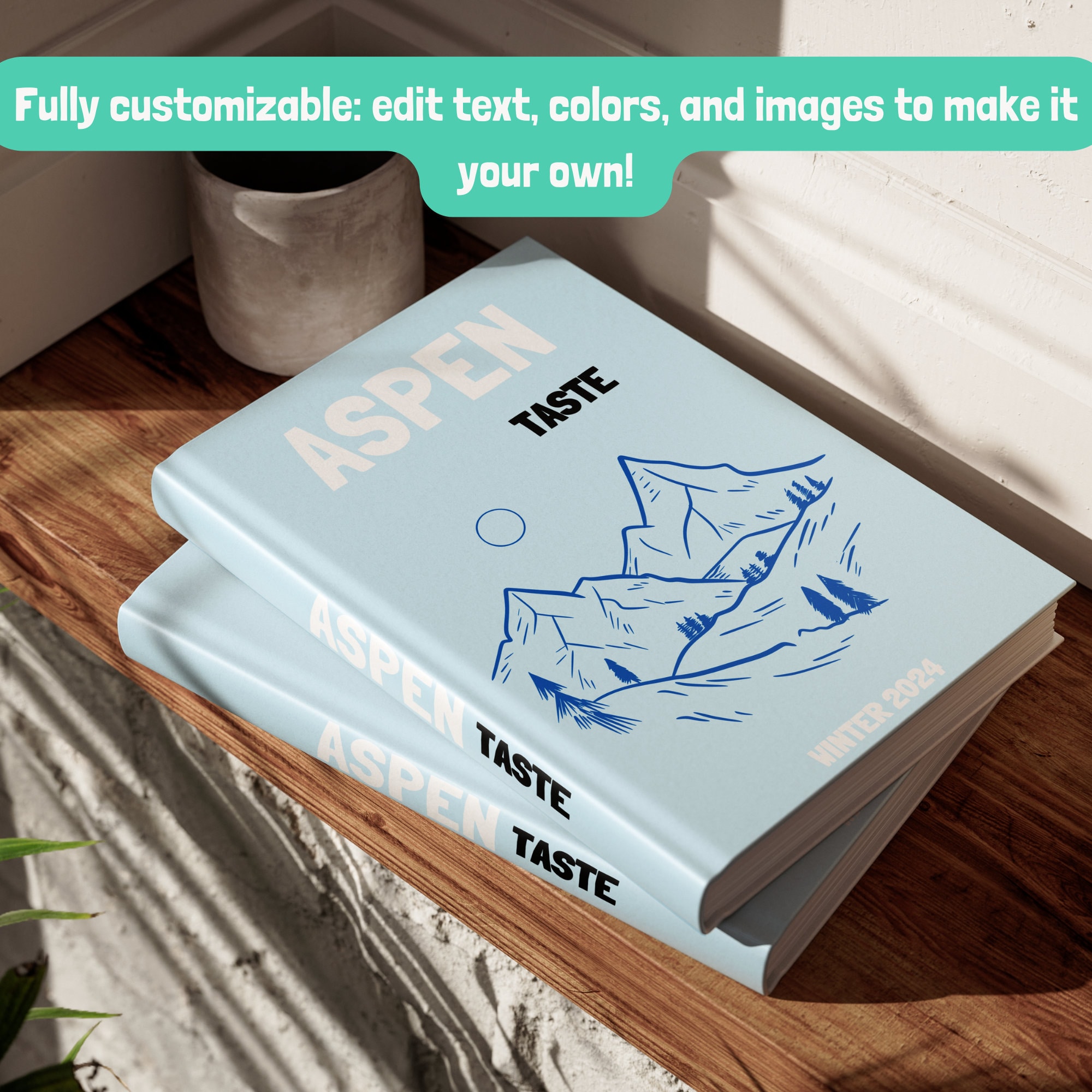 Aspen Digital Book Collection + Customizable Photo Album Template ...