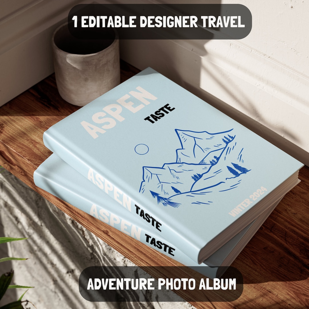 Aspen Assouline Digital Book Collection Customizable Photo Album ...