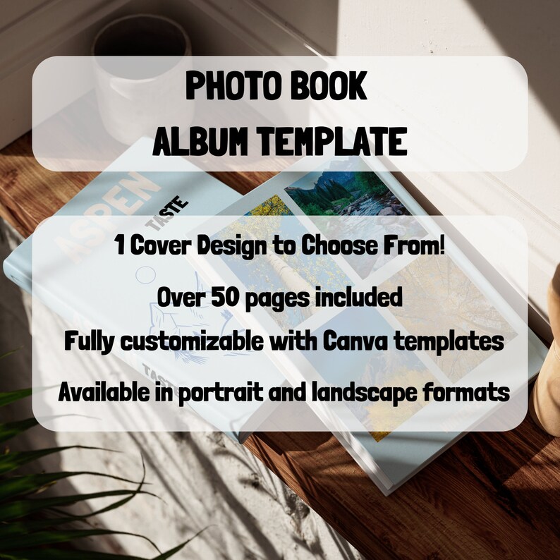 Aspen Digital Book Collection + Customizable Photo Album Template ...