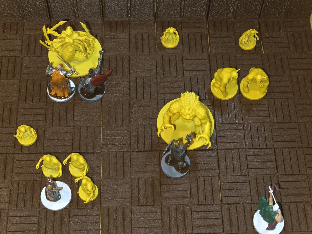 Demon Miniatures Pack|| 3D Printed Miniatures for Dungeons & Dragons ...