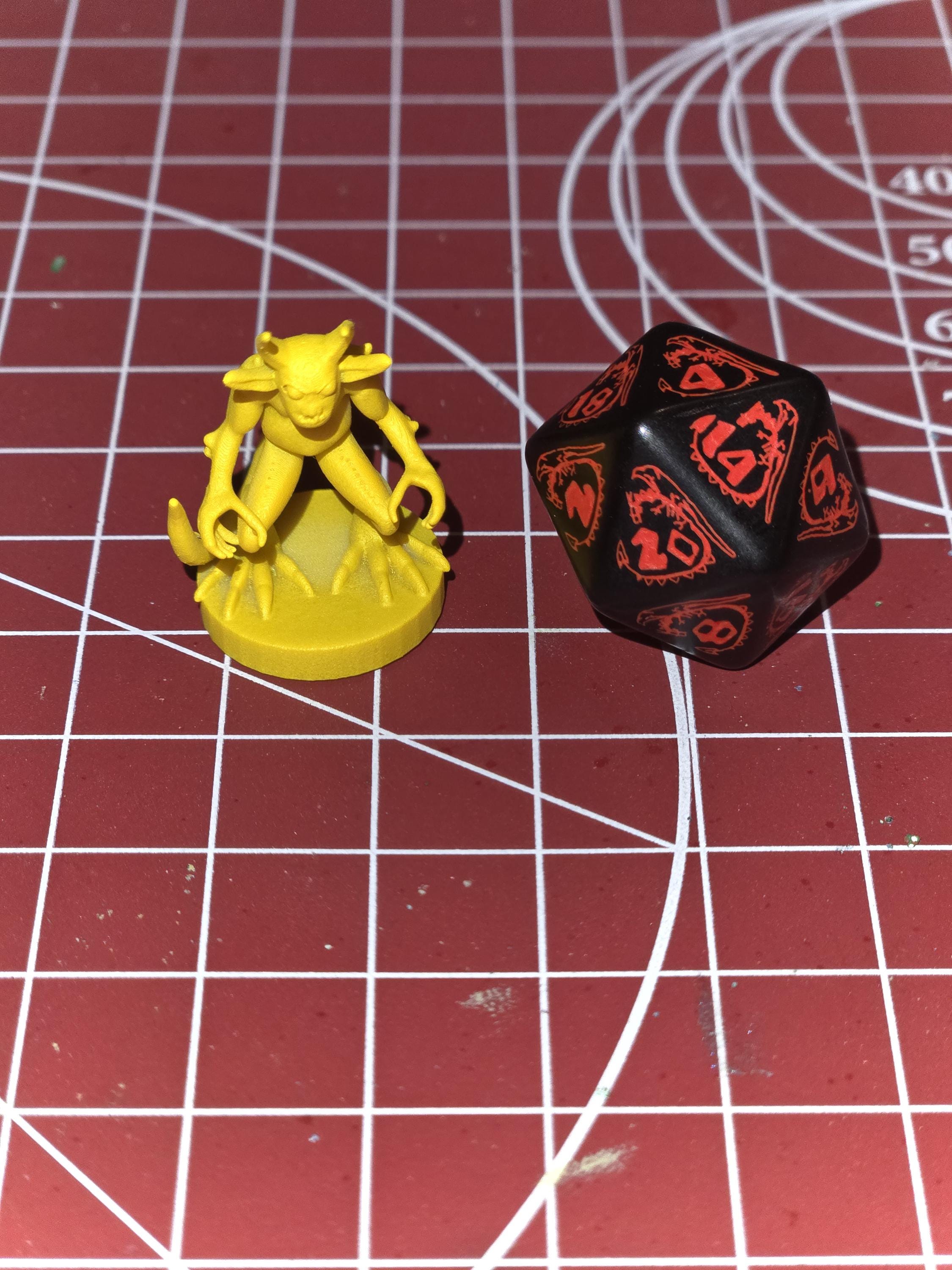 Demon Miniatures Pack|| 3D Printed Miniatures for Dungeons & Dragons ...