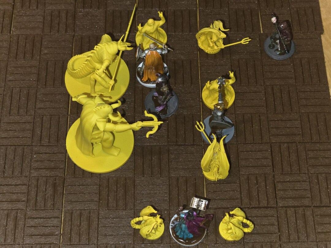 Devil Miniatures Pack|| 3D Printed Miniatures for Dungeons & Dragons ...