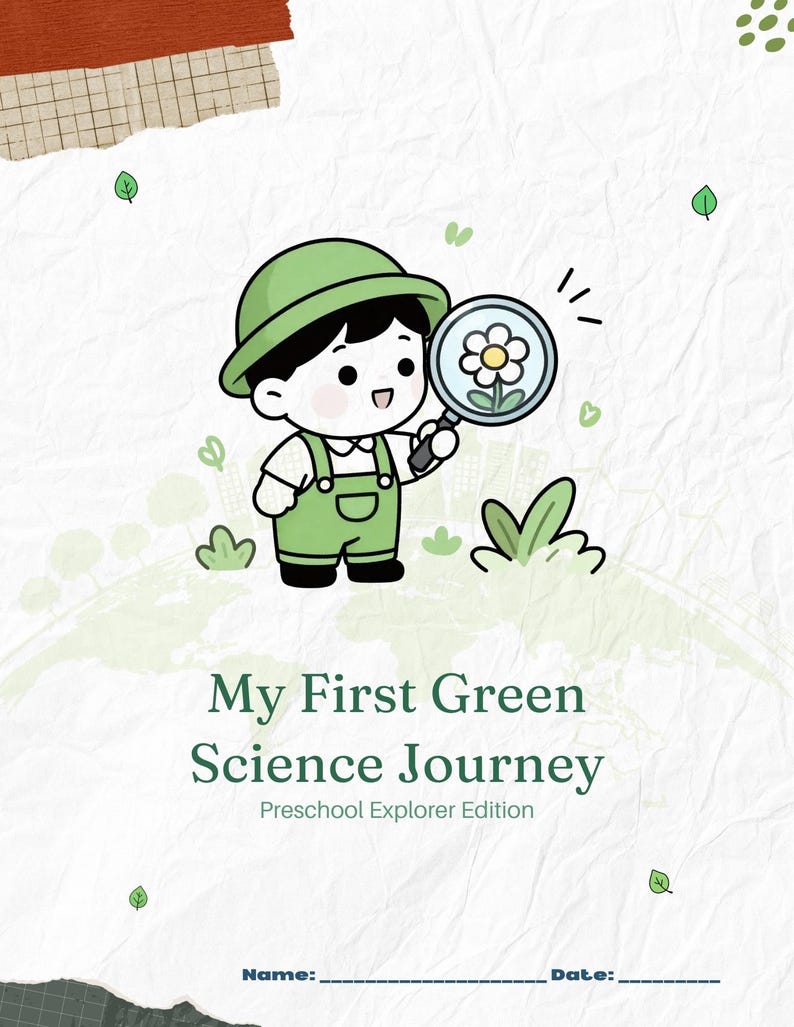 Preschool Nature Science Pack, Ecology Activities, Printable Flashcards ...