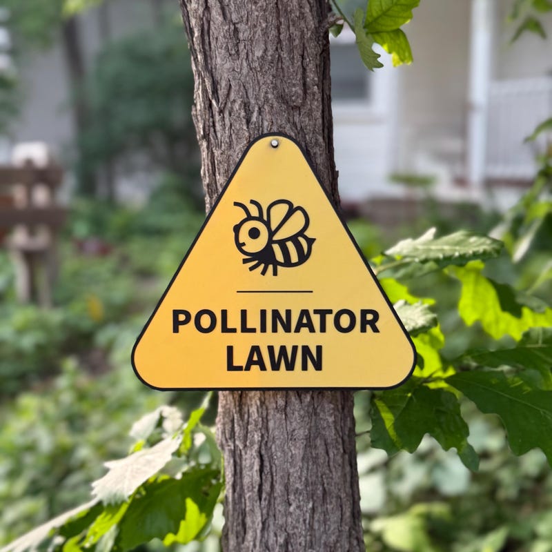 Pollinator Sign - Etsy