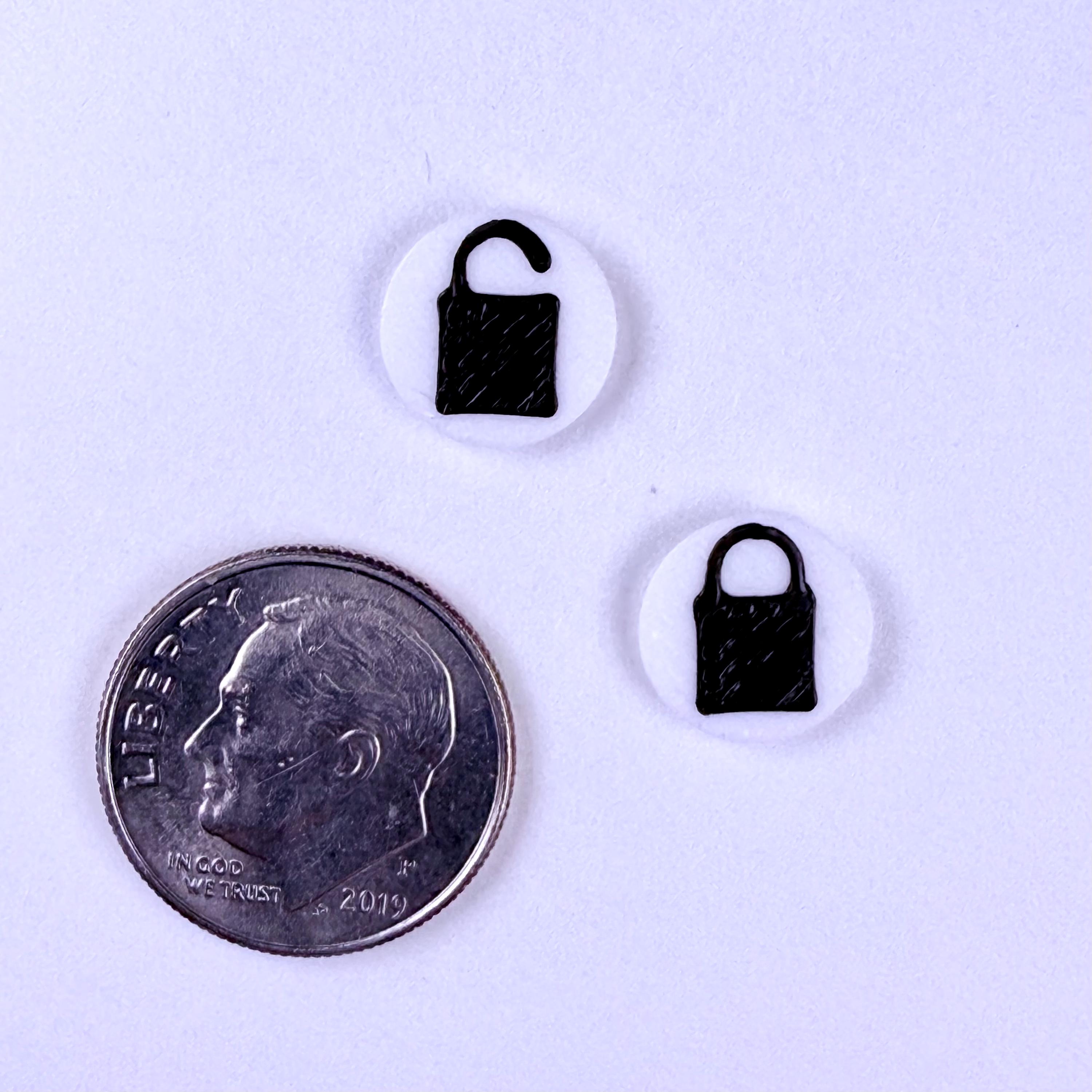 Locked & Unlocked Signs | Stick on Lock Indicators - Etsy