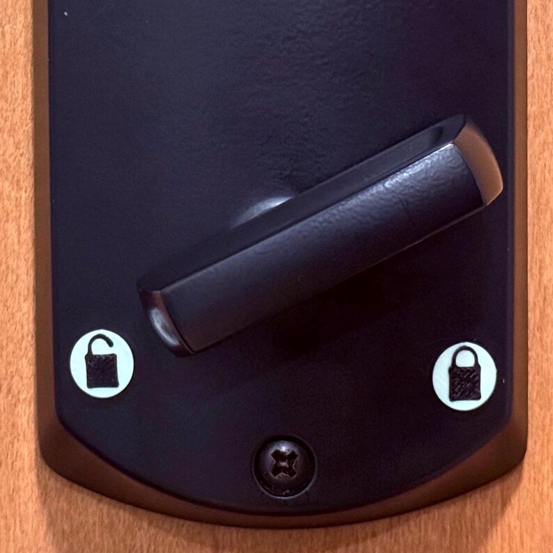 Locked & Unlocked Signs | Stick on Lock Indicators - Etsy