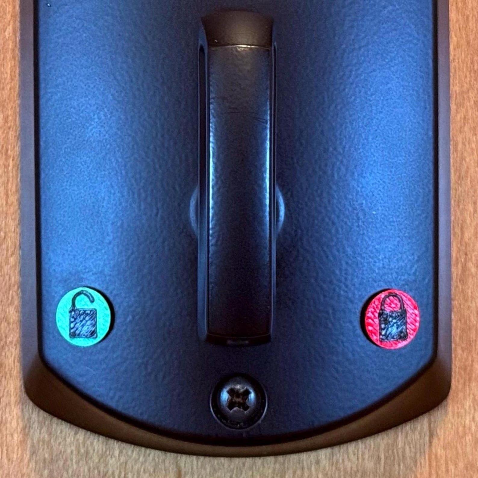 Locked & Unlocked Signs | Stick on Lock Indicators - Etsy