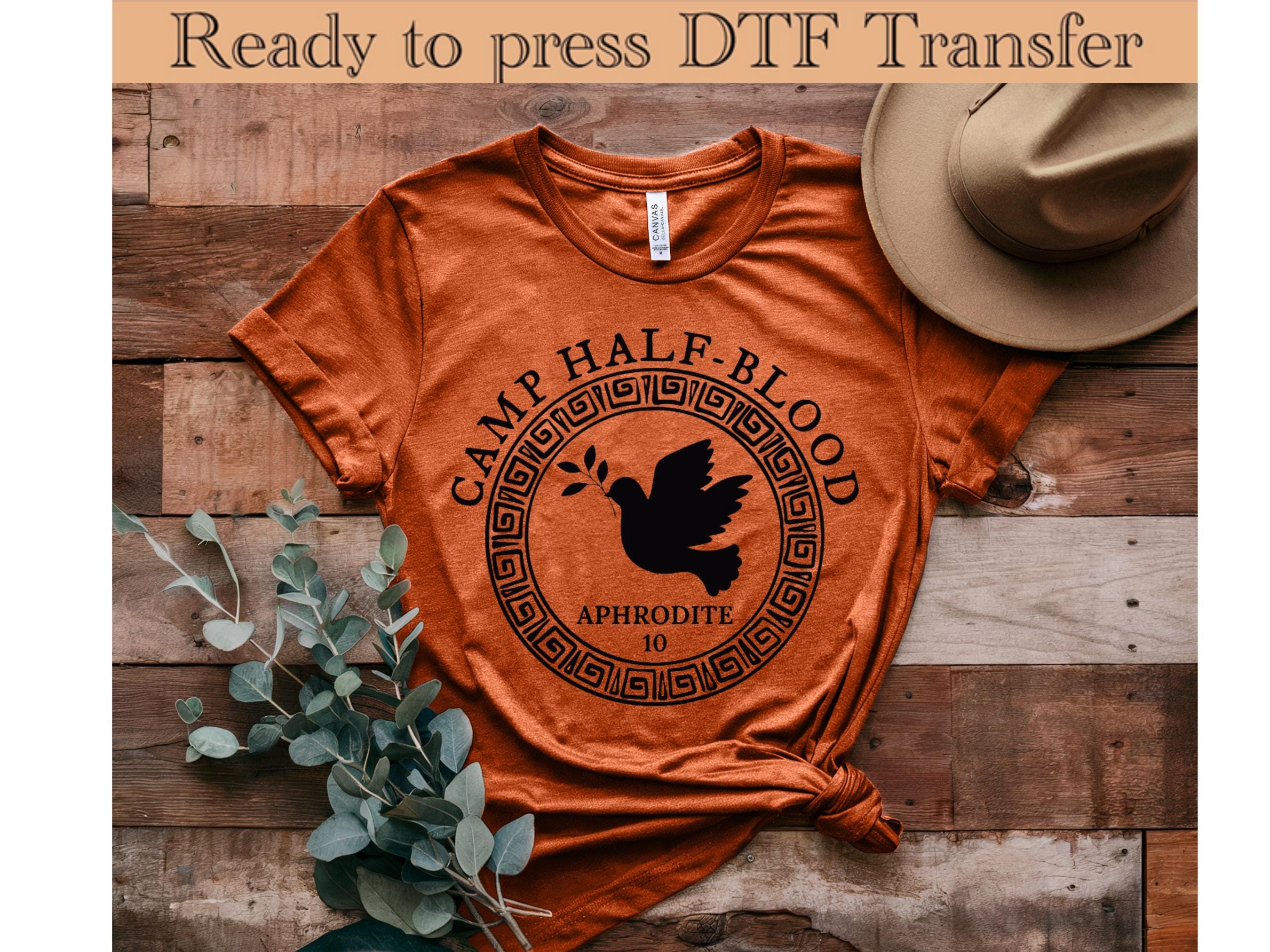 Camp Half Blood Dtf,greek Gods Symbols DTF, Olympus Gods,dtf Transfer ...