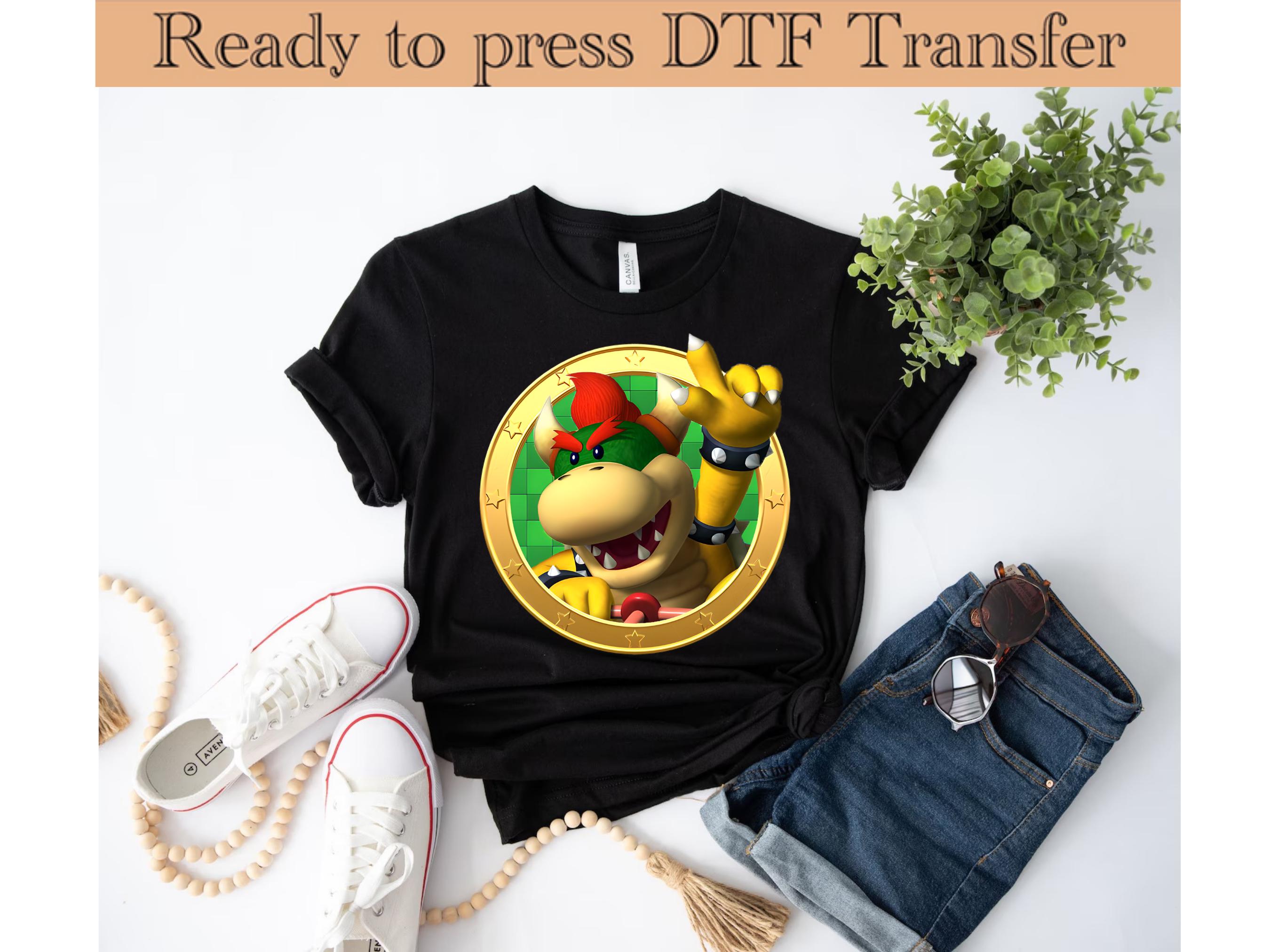 Super Mario Characters DTF Transfer,super Mario Characters Dtf ,super ...