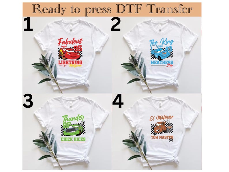 Personalized Disney Cars T-shirt | Lightning Mcqueen Family Vacation ...