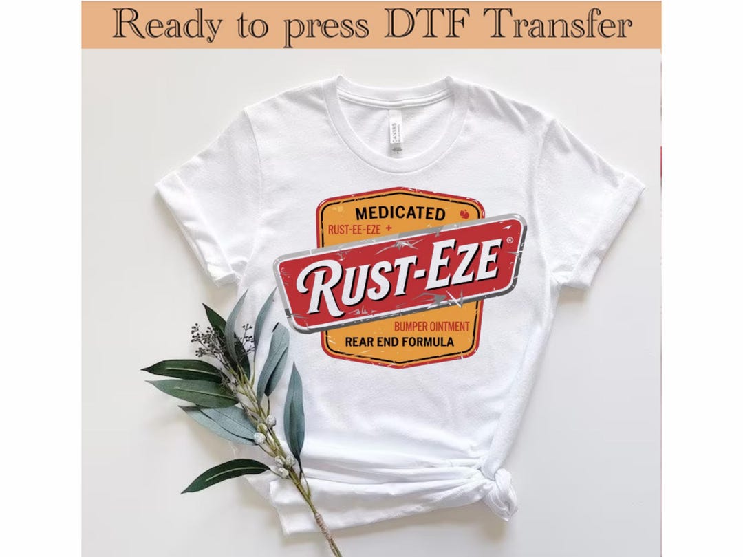 Cars Rusteze Disneyland DTF Transfer, Disney World Inspired Disney ...