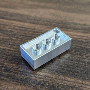 Aluminum Metal Bricks: Master Builder Inspired Desk Toy - Etsy