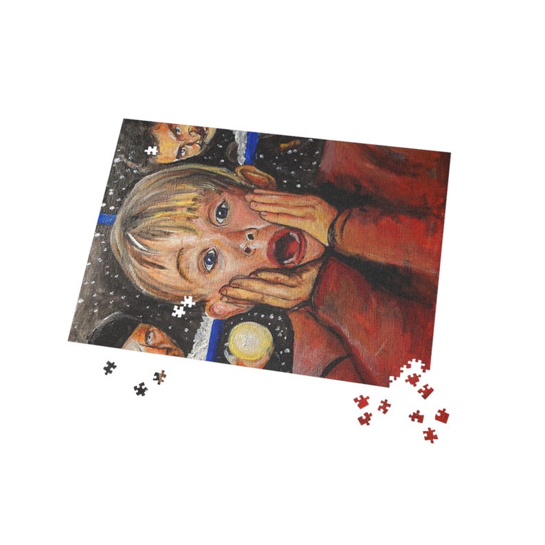 Home Alone Painting Option 2 Puzzle (96, 252, 500, 1000-piece) - Etsy