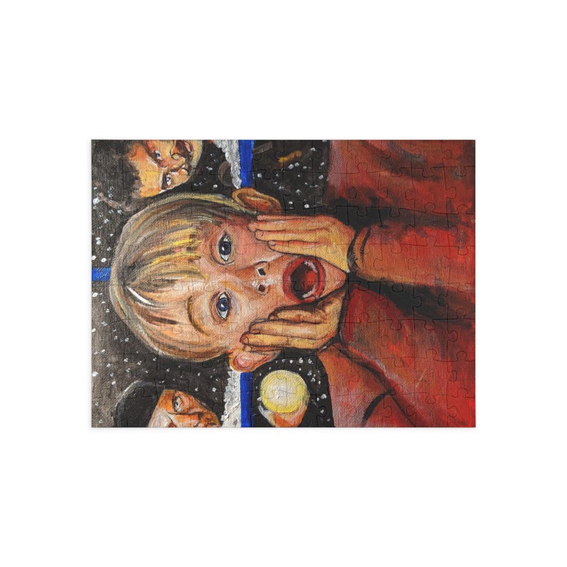 Home Alone Painting Option 2 Puzzle (96, 252, 500, 1000-piece) - Etsy