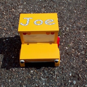 School Bus Step Stool for Kids - Etsy