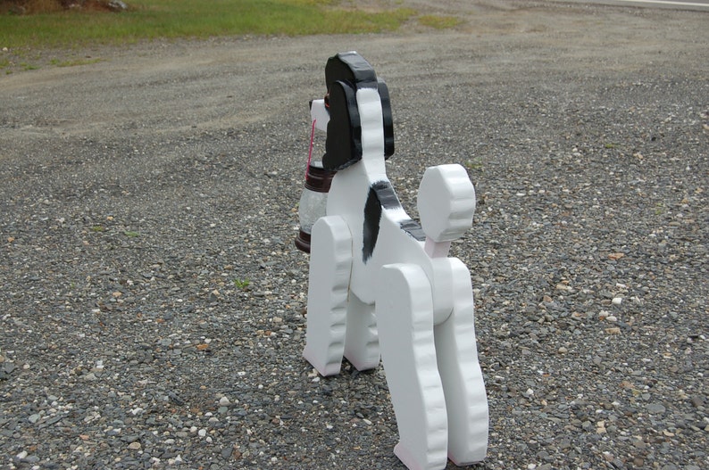 Poodle Dog Solar Lamp. Solar Lantern Lamp - Etsy