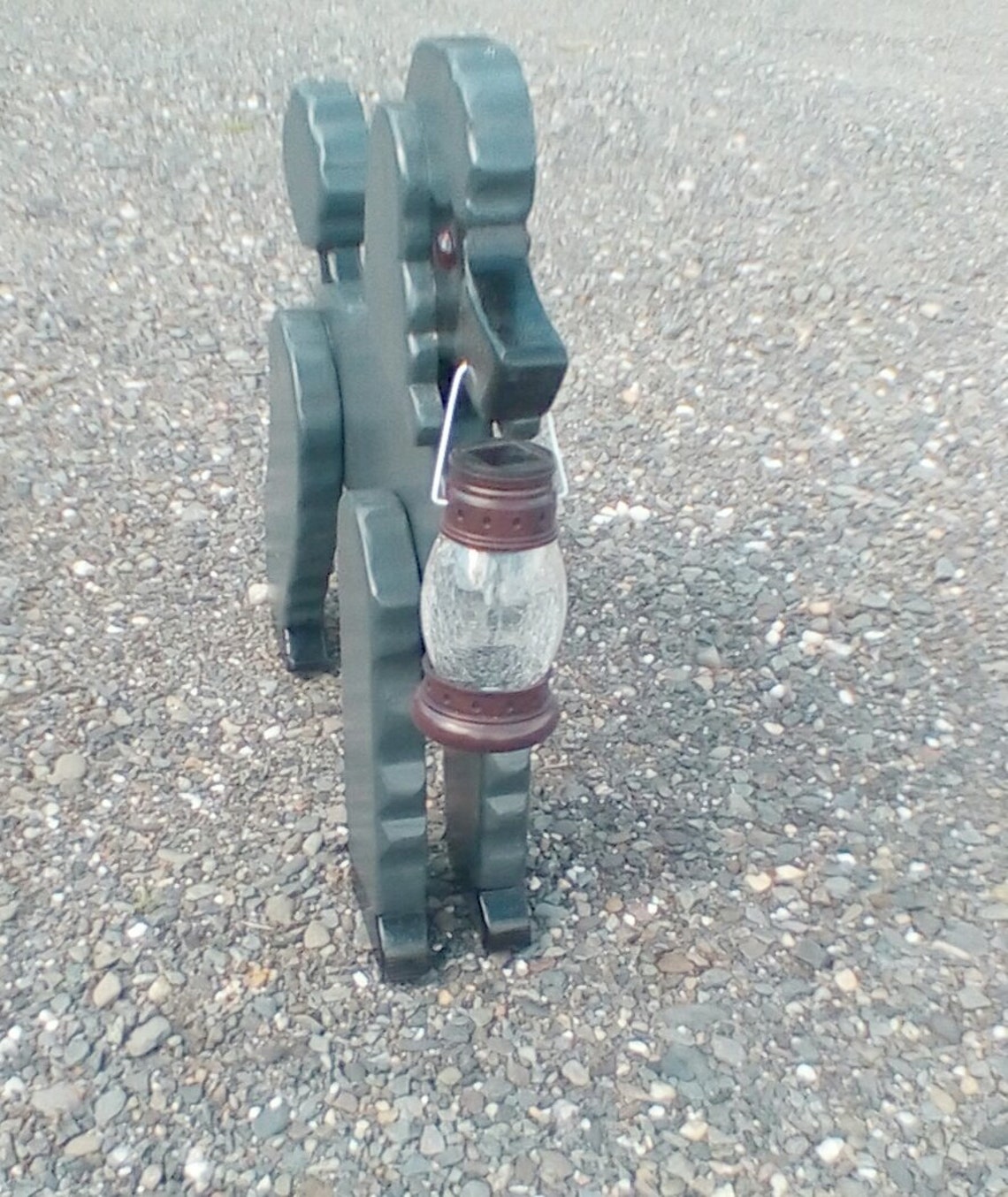 Poodle Dog Solar Light, Garden Dog, Path Light Changing Color Solar ...